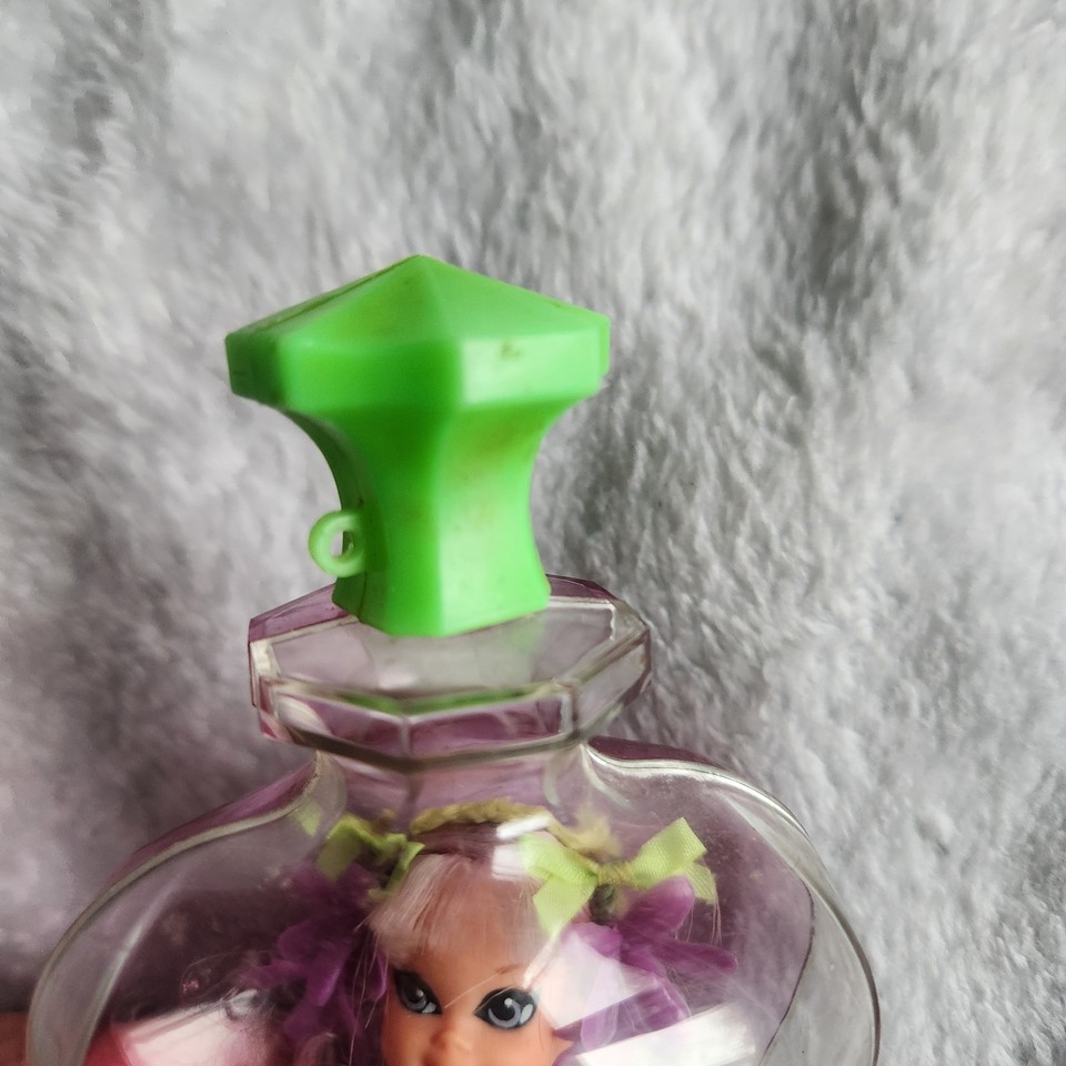 Vintage Mattel 1967 Kiddles Kologne Violet Doll & Perfume Bottle | eBay