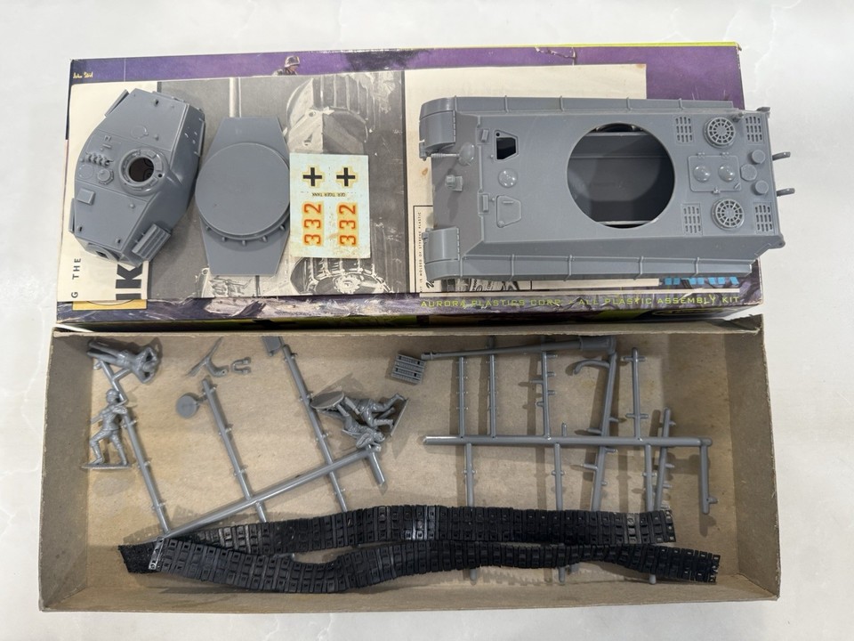 Aurora German TIGER TANK Kit #312-130 - RARE / VINTAGE | eBay