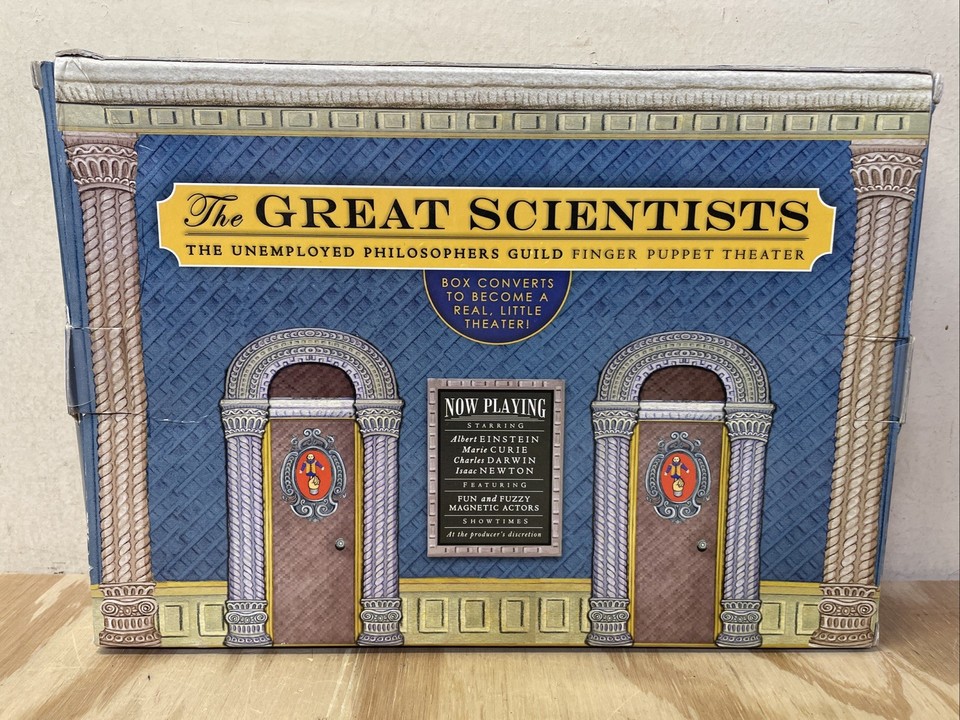 PHILOSOPHERS GUILD GREAT SCIENTISTS FINGER PUPPETS: CURIE-EINSTEIN ...