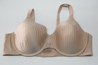 910V1 Playtex 4747 Secrets Perfectly Smooth Underwire Bra 38B Beige | eBay