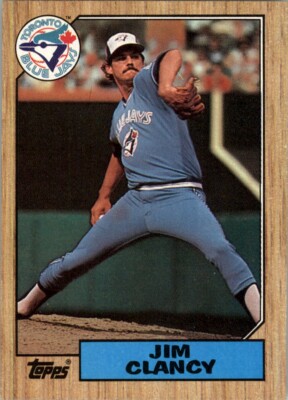 1987 Topps MLB Jim Clancy #122 | eBay