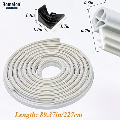 WD08X10057 Dishwasher Door Gasket with WD8X227 & WD8X228 Corner Gaskets ...