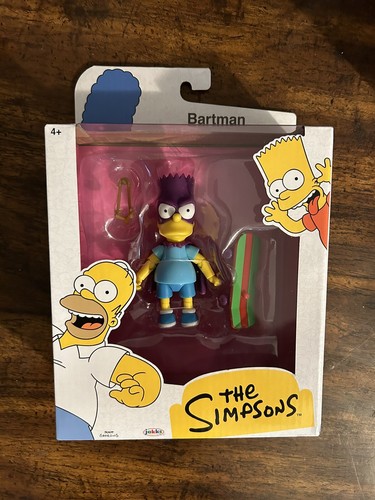 Jakks The Simpsons Bartman Action Figure MINT + Rare Walmart Exclusive ...