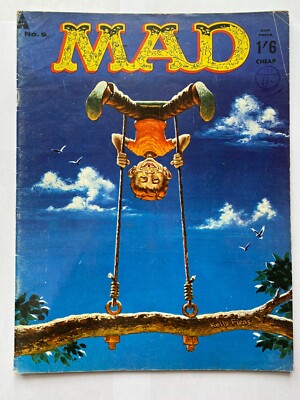 MAD MAGAZINE #9 British UK Edition VG- | eBay