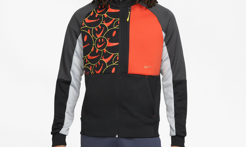 Nike N98 Smile Track Jacket Black Red Grey Yellow DQ3524 010 Men's Size ...