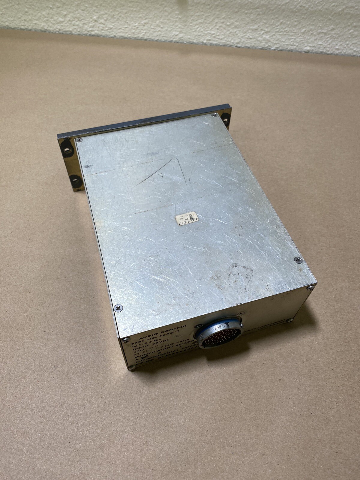 Cessna Avtech Corp. Audio Control Panel 28V 5640-1 (1608) | eBay