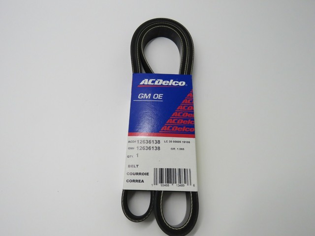 Serpentine Belt ACDelco GM Original Equipment 12636138 for sale online ...