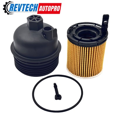 OEM Engine Oil Filter Housing Cover w/ Filter for 20-25 Hyundai Kia ...