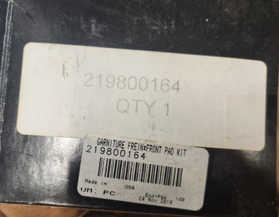 Can-Am OEM Part 219800164 Front Brake Pads | eBay