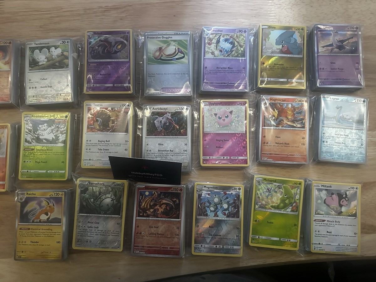 Pokemon Card Bulk lot 100 HOLO/REVERSE HOLO ONLY + 3 ULTRA Pokemon Card Bulk lot 100 HOLO/REVERSE HOLO ONLY + 3 ULTRA