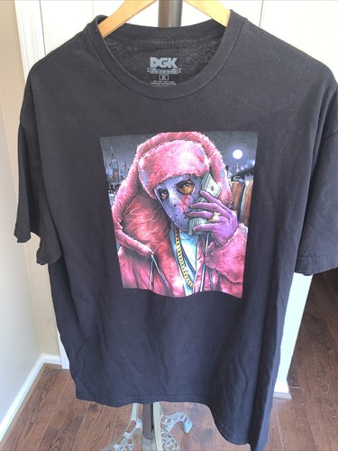 Rare DGK Bricks T-Shirt Size XL Jason Ski Mask Cash Pink Fur Killa Cam ...