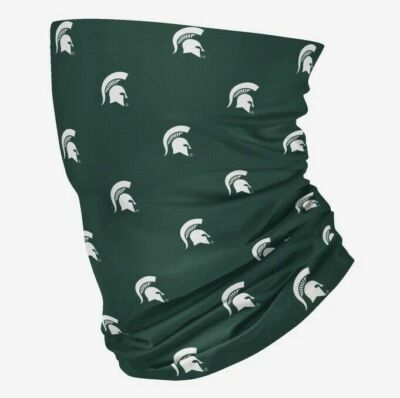 Foco Michigan State Spartans NCAA Mini Print Logo Gaiter Scarf | eBay