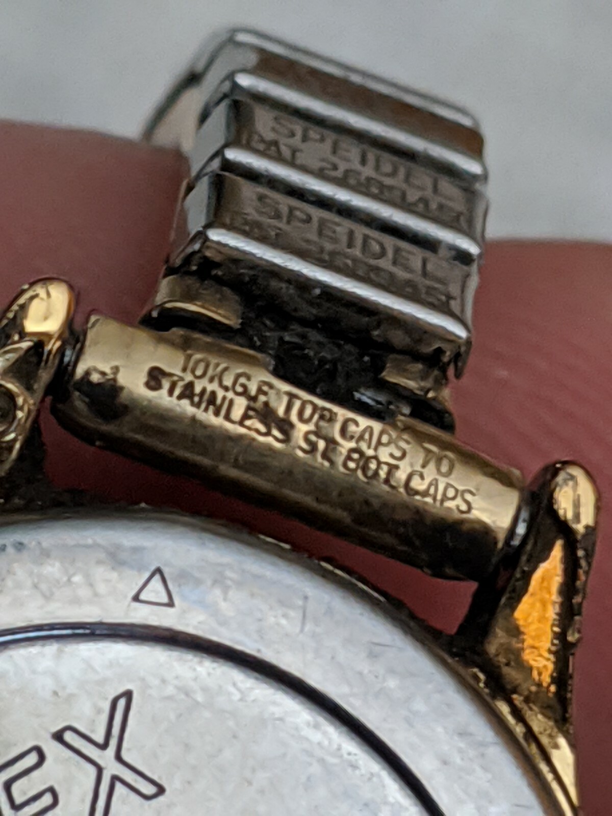 Vintage Timex 377 BA Cell 10k Gold plate Stainless Steel Women's Watch ...