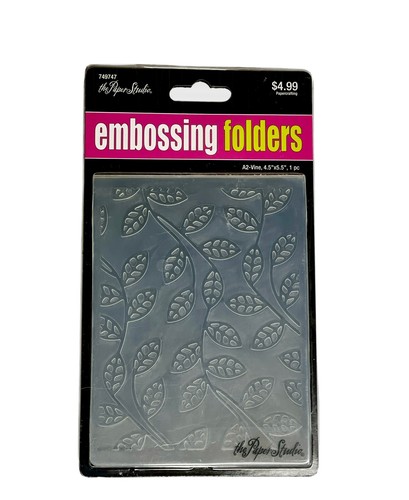 The Paper Studio Embossing Folder-A2 Vines-Art Journals-Crafts-Greeting ...