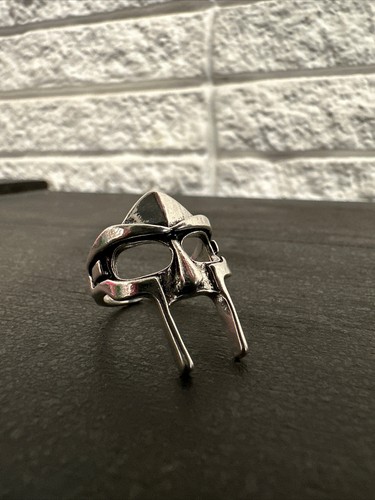 MF DOOM Mask Gladiator Style Stainless Steel Ring One Size Fits All Hip ...