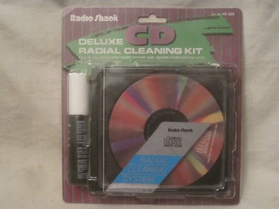 Radio Shack Deluxe Radial Cleaning Kit 42-226 Compact Disc Radioshack ...