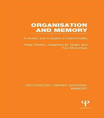 Organisation and Memory (PLE: Memory): A Review and a Project in ...