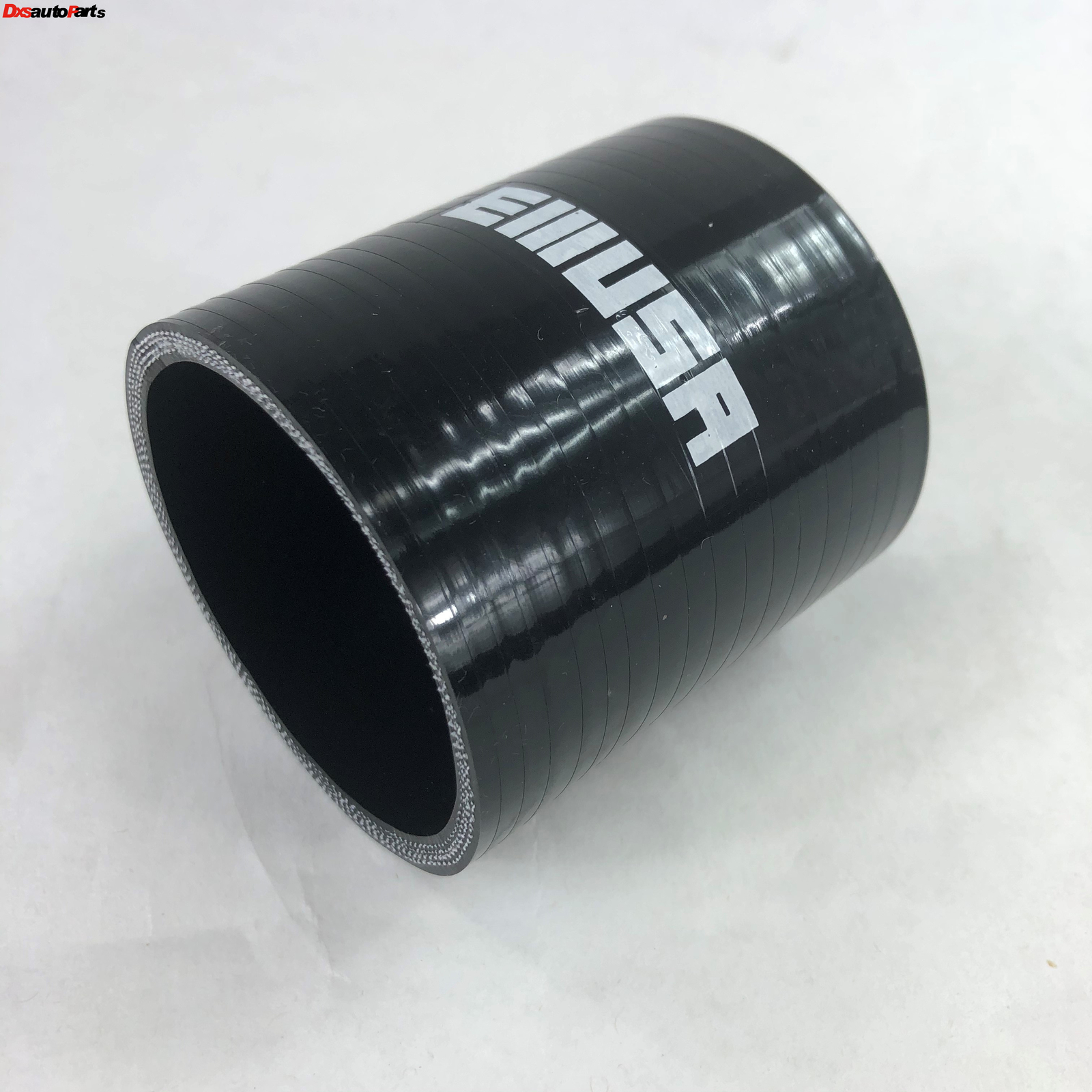 EMUSA 4-Ply Black Silicone Hose Coupler 2.5" to 2.5"Straight High ...