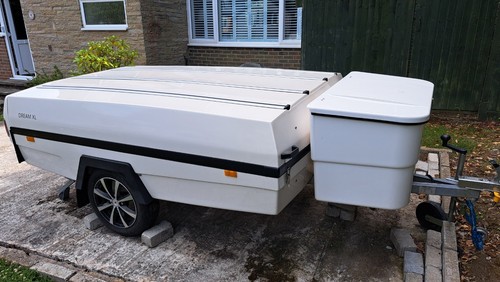 Camp Let Dream XL with side annex and living canopy. Excellent ...