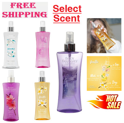 Body Fantasies Signature Fragrance Body Spray, White Musk 8 oz.Choose ...