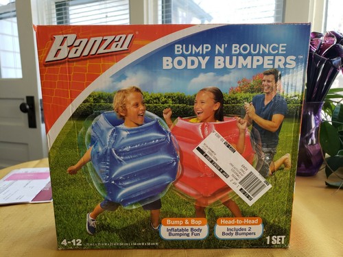 BRAND NEW BANZAI KIDS BUMP N' BOUNCE BODY BUMPERS- 2 BUMPERS INCLUDED ...