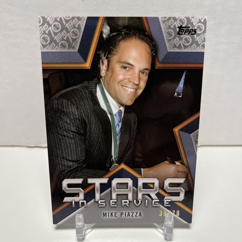 2021 Topps Stars in Service Platinum Anniversary /70 Mike Piazza #SIS ...