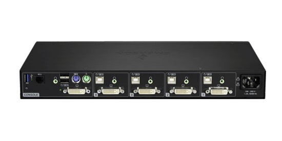 NEW Emerson Cybex SC840-001 520-935-501 4-port DVI-1 Secure KVM Switch ...