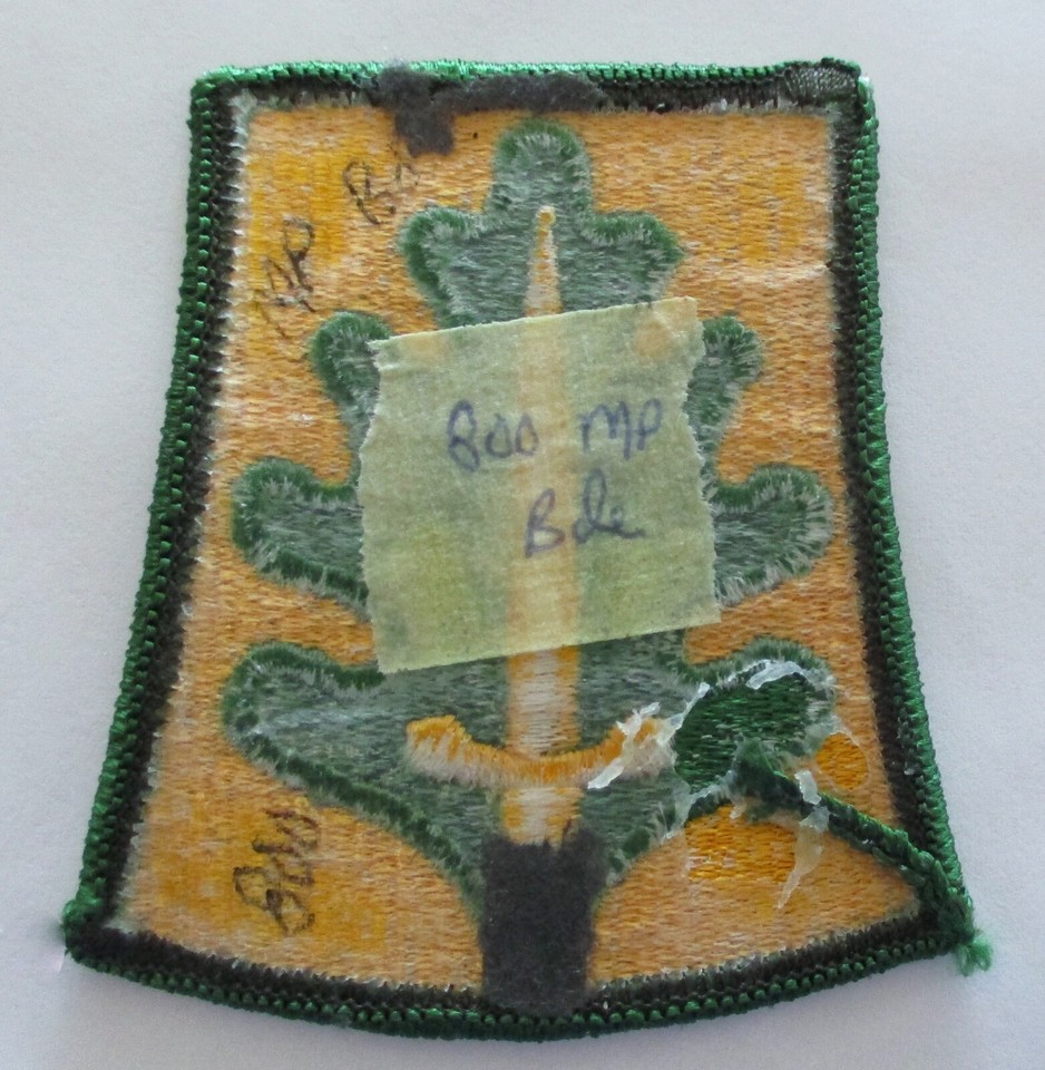 800th MILITARY POLICE BRIGADE US ARMY PATCH Original Vintage | eBay