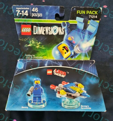 LEGO Dimensions The Lego Movie Benny with Benny's Spaceship Fun Pack ...
