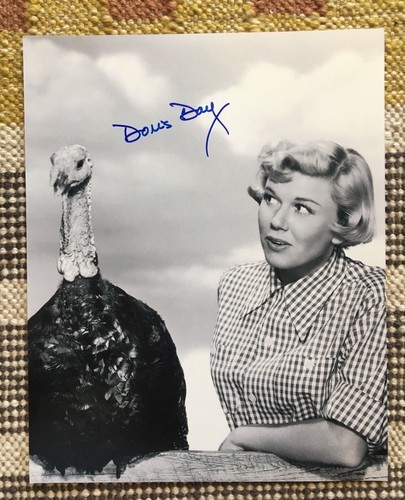 Doris Day Signed Autograph 8x10 Photograph USA Movies | eBay