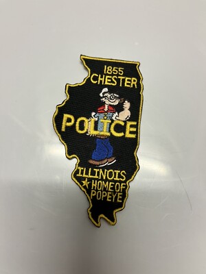 Patch Chester Police Department Home of Popeye the Sailor Man Illinois ...