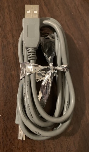 USB Printer Data Scanner Cable Gray, 5ft - Free Shipping | eBay