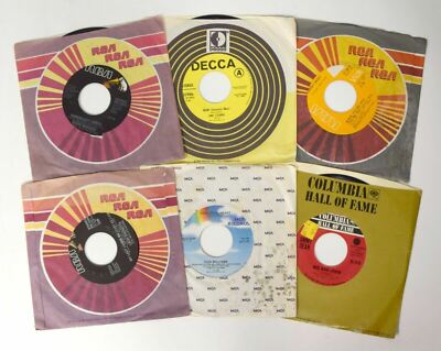 6x COUNTRY 45rpm 7" Singles STEVE WARINER June Stearns JERRY REED Jimmy ...