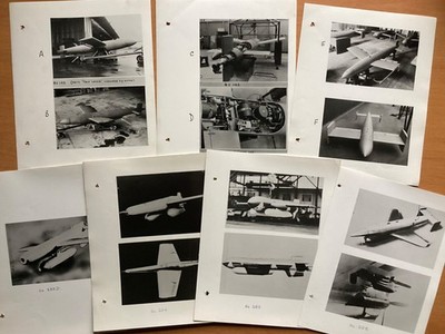 7 x ORIGINAL WW2 BRITISH PHOTOS: GERMAN EXPERIMENTAL WEAPONS | eBay