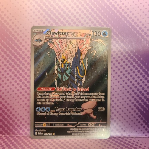 Clawitzer - 141/132 Pokémon TCG Mega Evolutions Illustration Rare ...