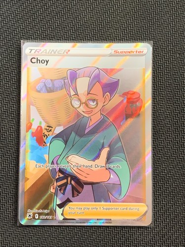 Pokémon TCG Choy 182/189 Sword & Shield - Astral Radiance Holo Full Art ...
