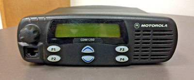Motorola CDM1250 Mobile Radio VHF, AAM25KKD9AA2AN, FREE PROGRAMMING | eBay