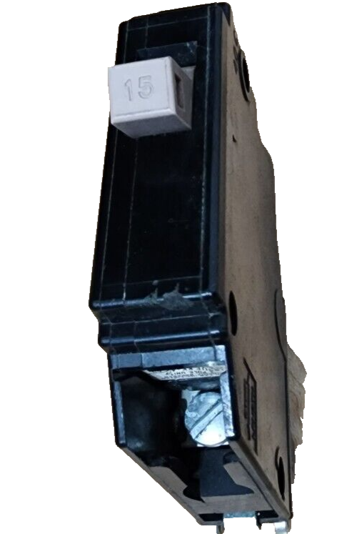 Cutler-Hammer CH115 Type CH 1 Pole 15 Amp 120/240VAC FULL NOTCH METAL ...
