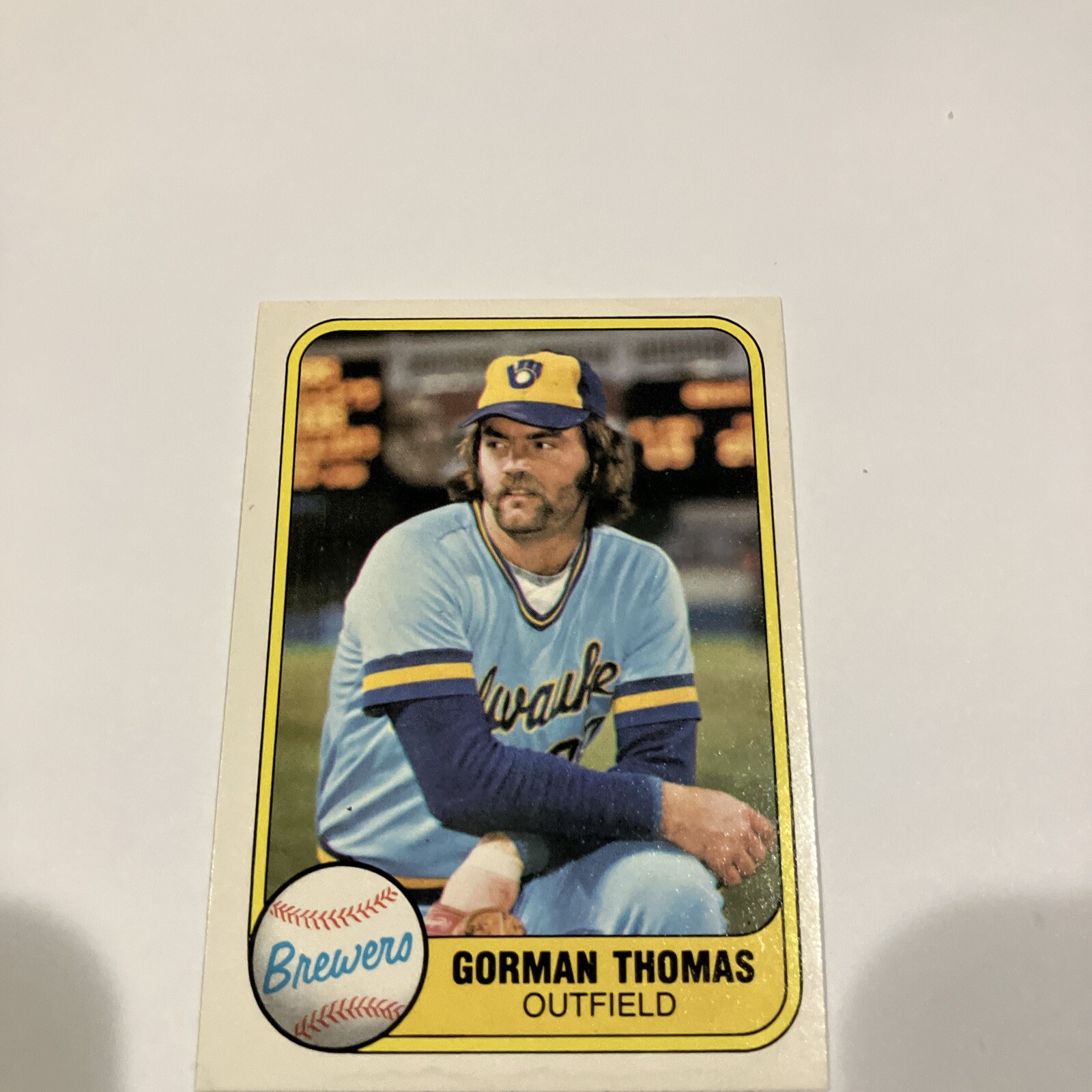 1981 Fleer Gorman Thomas Card 507 | eBay
