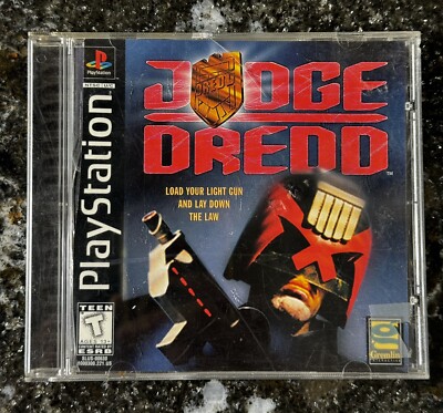 Judge Dredd (Sony PlayStation 1, 1998) PS1 Tested WORKS GREAT!! | eBay