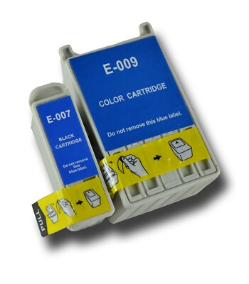 Compatible T007/T009 Set of Inks C13T00740110 C13T00940110 for Stylus 1280 | eBay UK