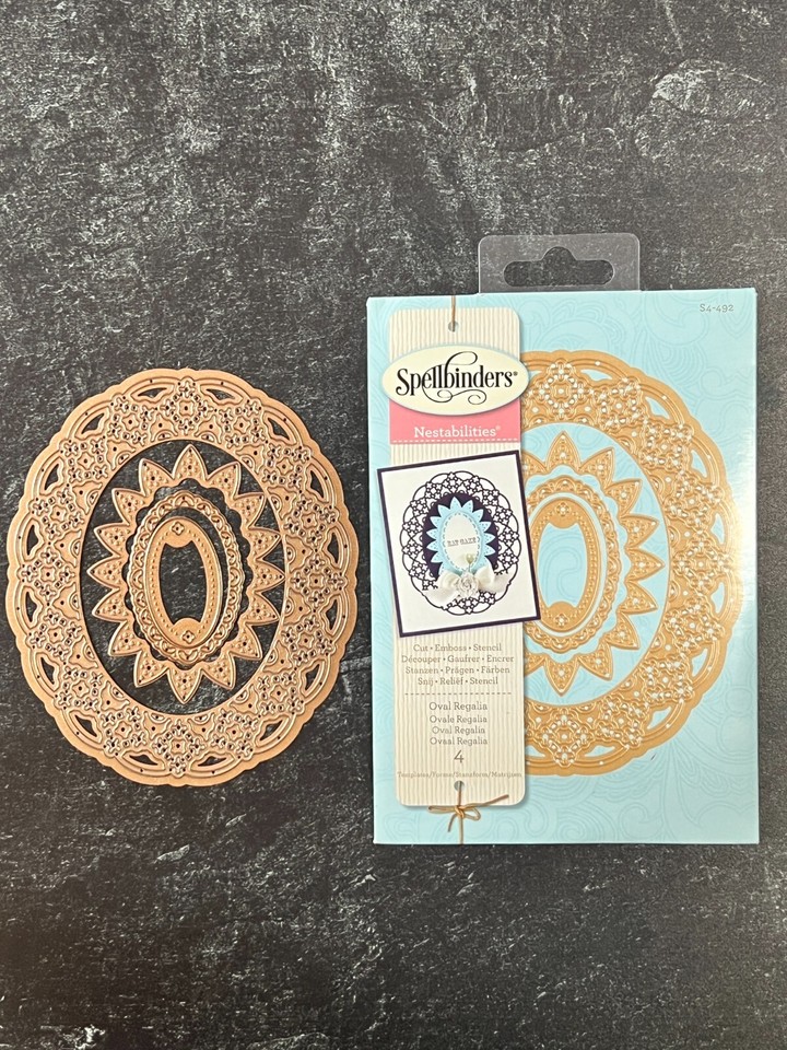 Spellbinders Nestabilities Dies-Gently Used-Metal Dies-Spellbinders ...