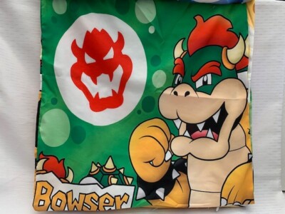 Bowser Super Mario Decoration Pillow Case 45x 45cm | eBay