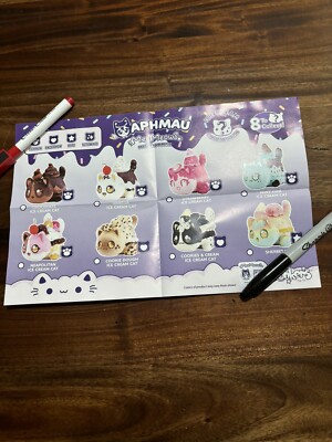 Aphmau Replacement Collector Paper - Ice Cream Series | eBay