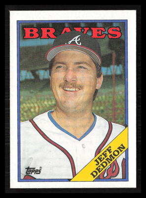 Jeff Dedmon 1988 Topps #469 Atlanta Braves | eBay