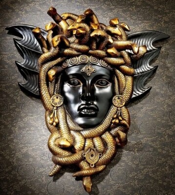 Medusa, Snake Head Sculpture, | eBay