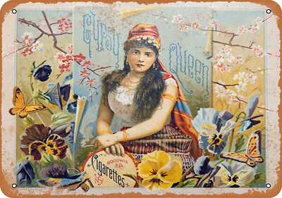 METAL SIGN - Gypsy Queen Cigars - Vintage Look Reproduction | eBay