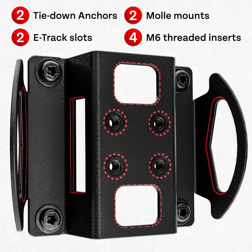 Integral Truck Ford Boxlink Mounts - Compatible with F150 2 Pack, Black ...