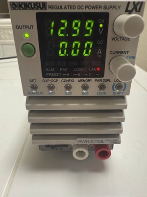 Kikusui PWR401ML Programmable Power Supply, 0-60V 20A 400W | eBay