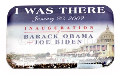 2009 Official Barack Obama Inauguration I WAS THERE Pinback Button Pin ...
